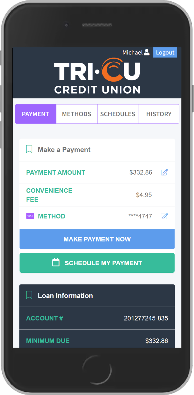 Make a Loan Payment - TRI•CU